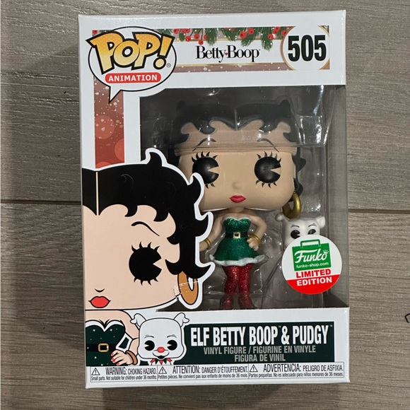 Funko | Toys | Funko Pop Betty Boop Elf Pudgy Limited Edition Rare Nrfb ...